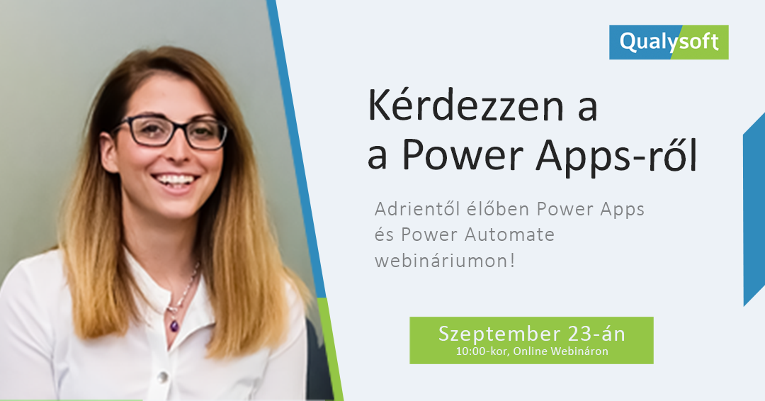 Ismerje meg a PowerApps és Power Automate terméket szeptemberi webináron